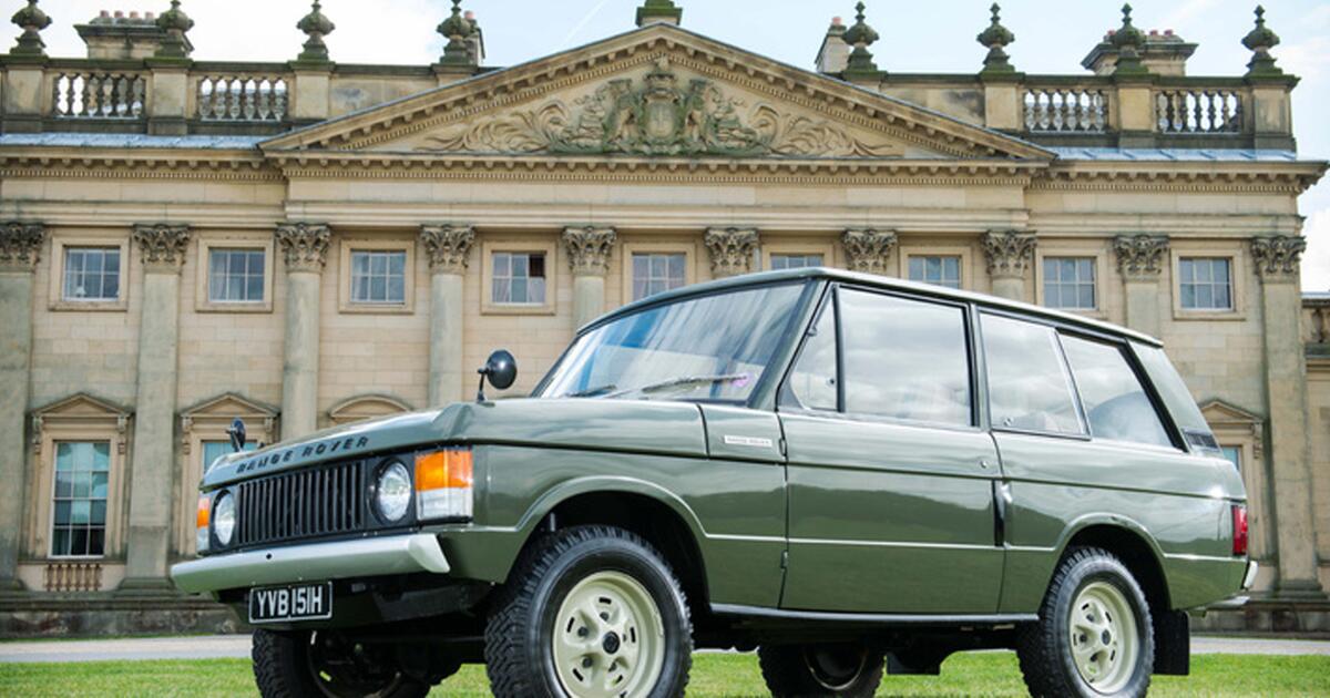 Offroad-Urgestein: Der allererste Range Rover kommt unter den Hammer ...