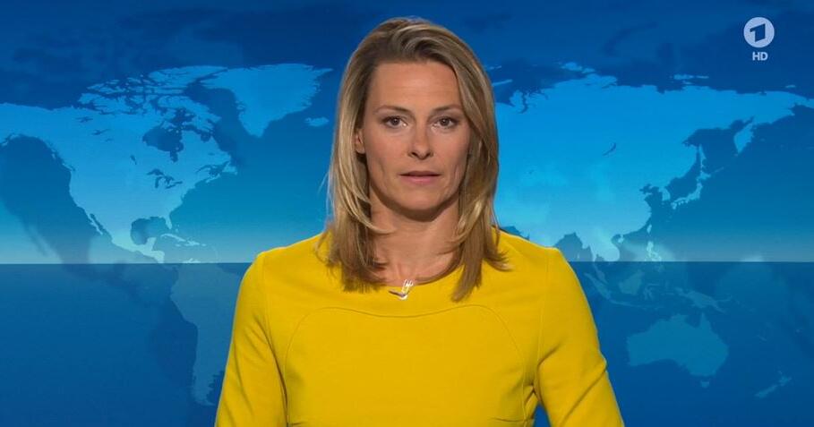 Anja Reschke in den "Tagesthemen": ARD-Kommentar gegen Flüchtlings ...