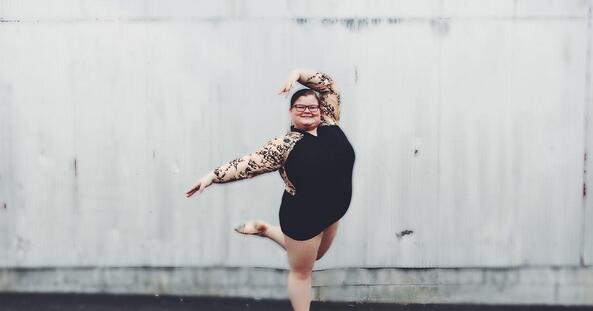Lizzy Howell wurde wegen Gewicht verspottet - jetzt ist sie Ballett ...