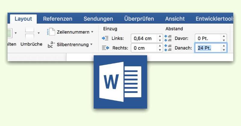 Absatz-Abstände in Word anpassen | WEB.DE