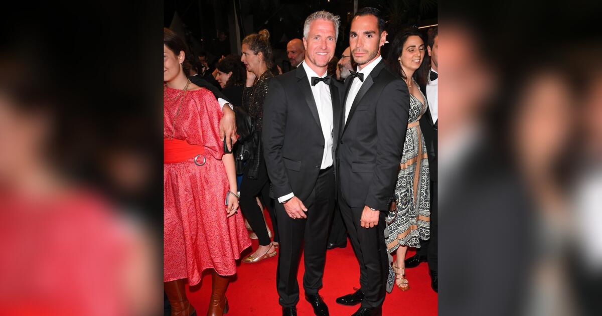 Ralf Schumacher und Étienne auf dem roten Teppich in Cannes | WEB.DE