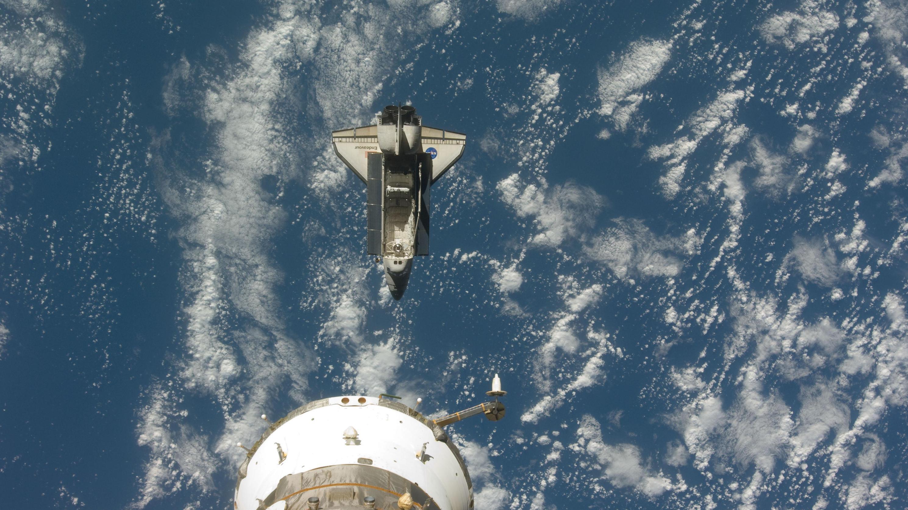 Transportfahrzeug Der Raumfähre