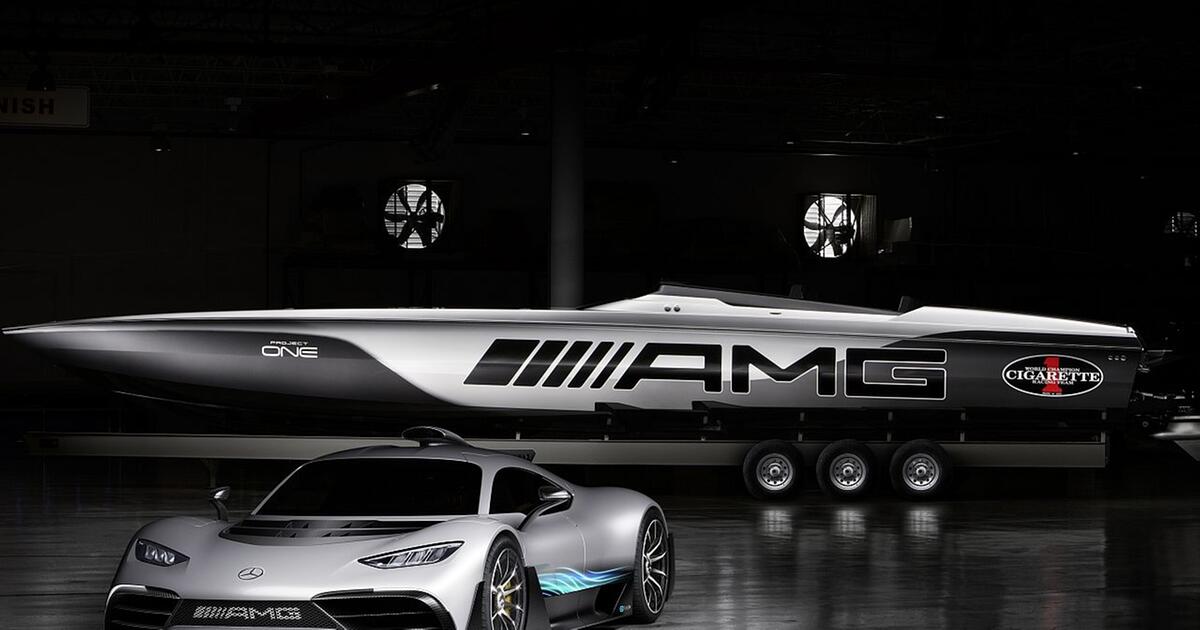Hyperboot von Cigarette Racing: Inspiriert vom Mercedes-AMG Project One ...