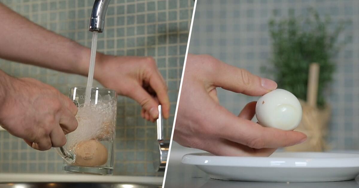 So schälen sich Eier fast von selbst - Video | WEB.DE