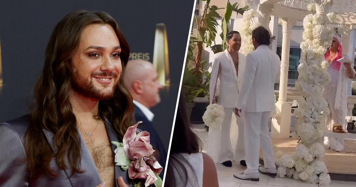 So war die Hochzeit von Riccardo Simonetti - Video | WEB.DE