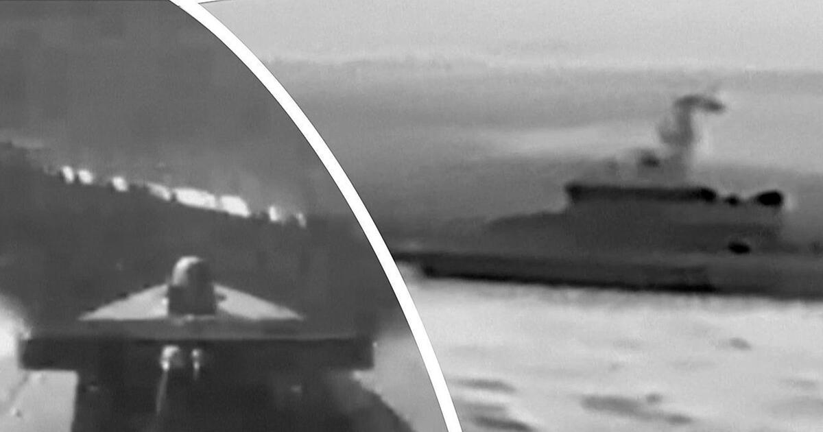 Videos zeigen Angriffe: Ukraine attackiert russische Schiffe in ...