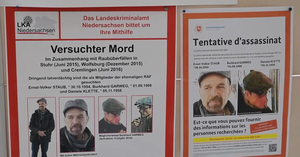 Haftbefehl gegen frühere RAF-Terroristin Klette - Video | WEB.DE
