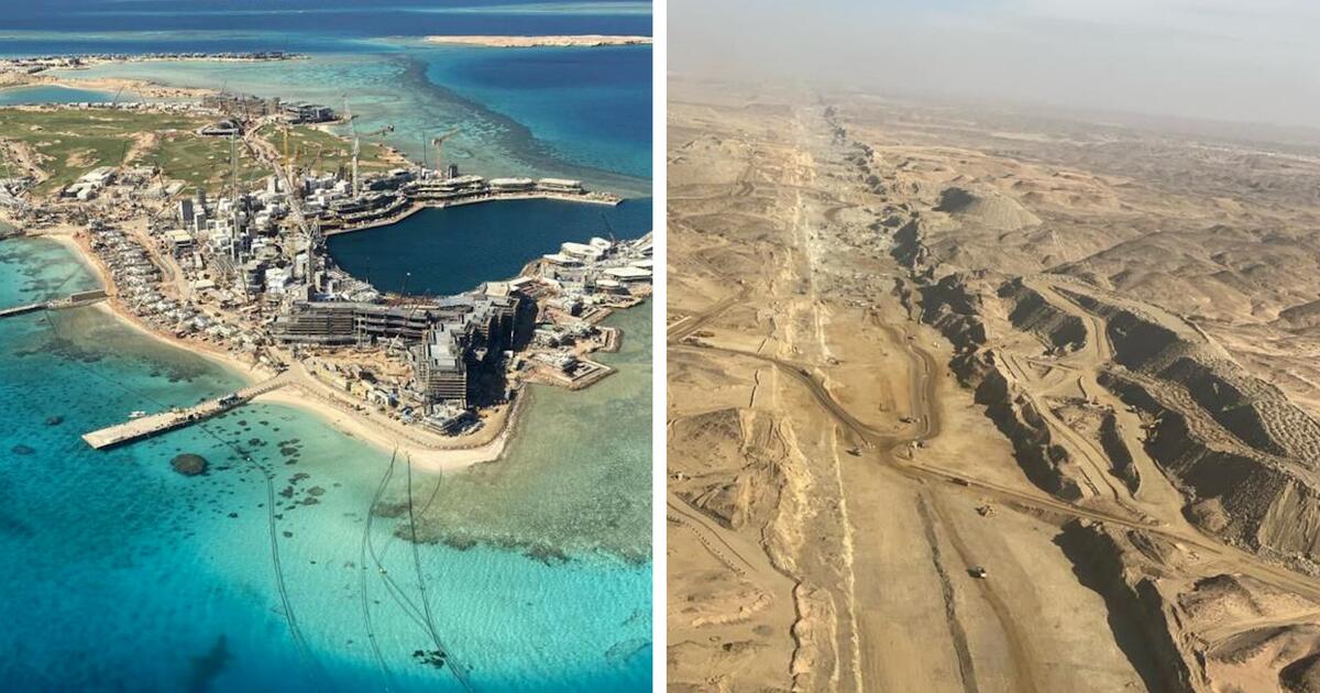 Spektakuläre Bilder: So soll die Mega-City "The Line" aussehen | WEB.DE