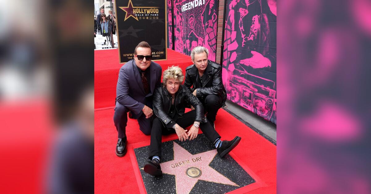 Punk-Band Green Day mit Stern auf dem Walk of Fame geehrt | WEB.DE