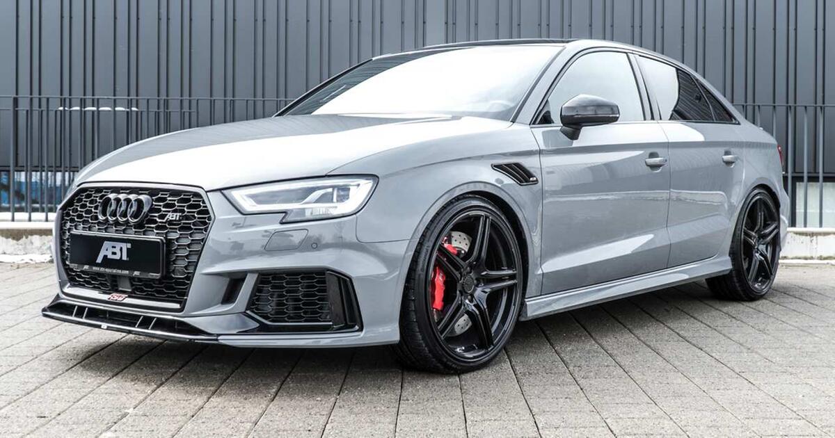 Abt macht die neue RS3 Limousine endgültig zum kompakten Kraftprotz ...